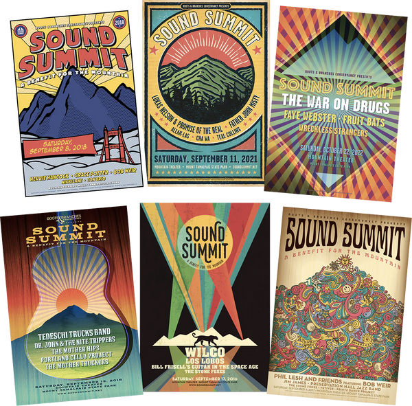 Sound Summit Poster Bundle (2015 - 2022) – Dolger Artist Stores