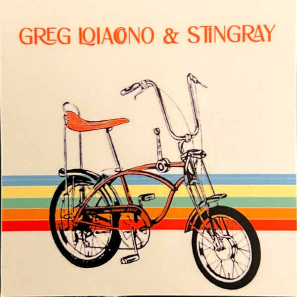 Greg Loiacono & Stingray STICKER – Dolger Artist Stores